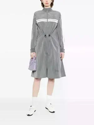 AGNES B. Ribstop Zip Track Dress