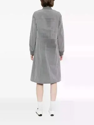 AGNES B. Ribstop Zip Track Dress