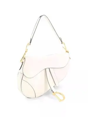 Dior Saddle Handbag Leather Medium Shoulder Bag