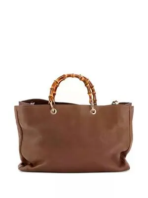 Gucci Bamboo Shopper Tote Bag - Brown