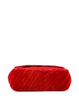 Balenciaga Bb Chain Round Quilted Velvet Small Shoulder Bag