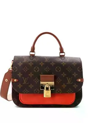LOUIS VUITTON Monogram Canvas Vaugirard Satchel - Red