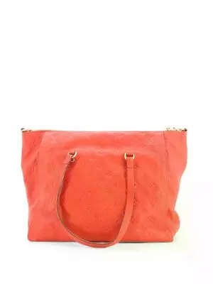 LOUIS VUITTON Lumineuse Handbag Monogram Empreinte Leather Pm Tote Bag - Red