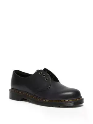 Dr. Martens 1461 Elastic Leather Derby Shoes - Black