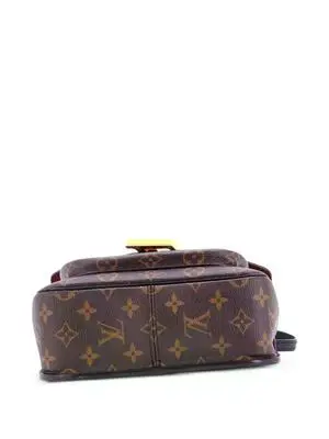 LOUIS VUITTON Passy Monogram Canvas Crossbody Bag - Brown