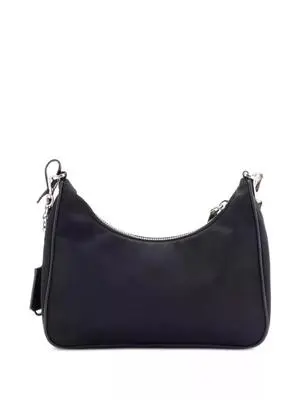 Prada Re-edition 2005 Shoulder Bag Tessuto - Black