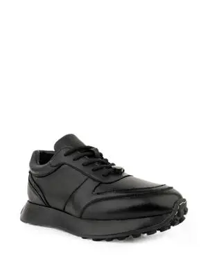 LINDA BAUMANN Leather Lace-up Sneakers