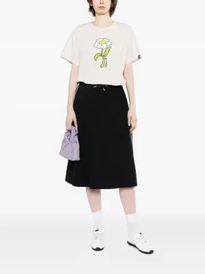 AGNES B. Wrap Track Skirt