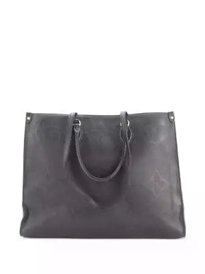 LOUIS VUITTON Onthego Monogram Empreinte Giant Gm Tote Bag - Black