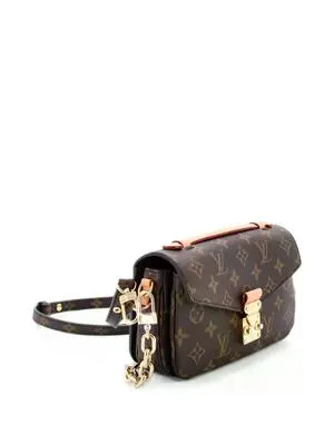 LOUIS VUITTON Pochette Metis Monogram Canvas East West Crossbody Bag - Brown