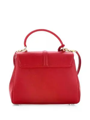 Celine 16 Top Handle Bag Grained Calfskin Small Satchel