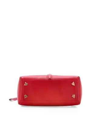 Celine 16 Top Handle Bag Grained Calfskin Small Satchel