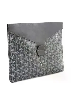 Goyard Camondo Horizontal Ii Coated Canvas Mm Clutch Bag