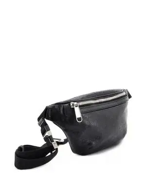 Gucci Gg Embossed Perforated Leather Belt Bag