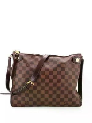 LOUIS VUITTON Duomo Messenger Bag Damier Crossbody Bag - Brown