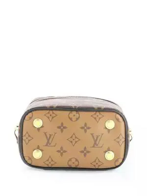 LOUIS VUITTON Vanity Handbag Reverse Monogram Canvas Pm Satchel