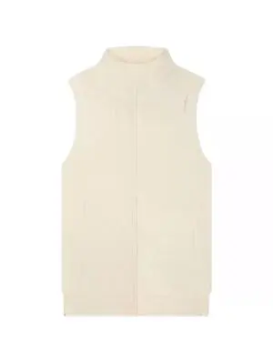 Amiri Mock-neck Halter - Neutrals