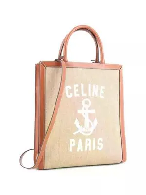 Celine Vertical Cabas Tote Bag - Brown
