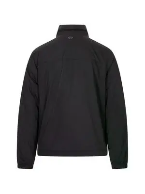 Agnona Logo-plaque Jacket - Black