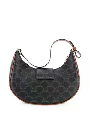 Celine Ava Triomphe Bag Triomphe Coated Canvas Shoulder Bag