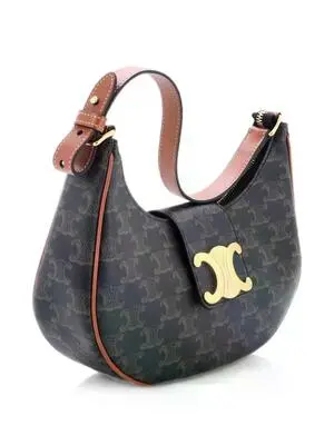 Celine Ava Triomphe Bag Triomphe Coated Canvas Shoulder Bag