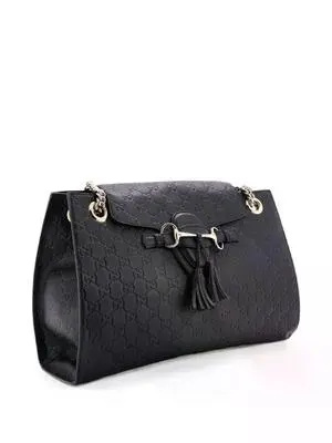 Gucci Emily Chain Flap Guccissima Leather Large Shoulder Bag