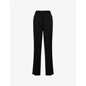 Theory Straight-leg Tailored Crepe Trousers