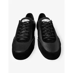 JIMMY CHOO Sunny M Suede And Leather Trainers