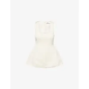 Oddmuse Volume Sleeveless Woven Top