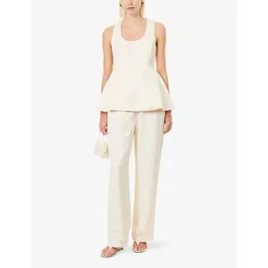 Oddmuse Volume Sleeveless Woven Top