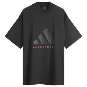 Adidas Basketball T-shirt - Black/red