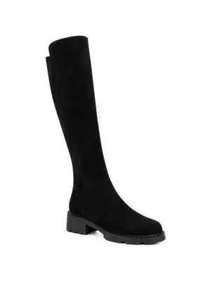 LINDA BAUMANN Knee-high Lug Sole Boots