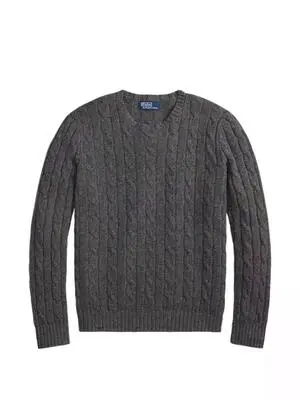 Polo Ralph Lauren Cashmere Cable Knit Crewneck Sweater