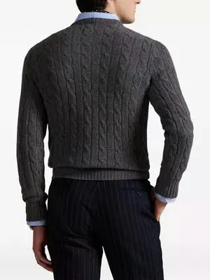 Polo Ralph Lauren Cashmere Cable Knit Crewneck Sweater