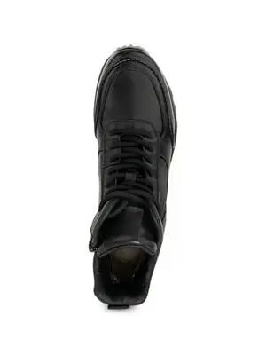 LINDA BAUMANN Lace-up Side-zip Sneakers