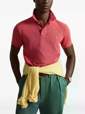 Polo Ralph Lauren Mesh Slim Fit Polo Shirt - Red