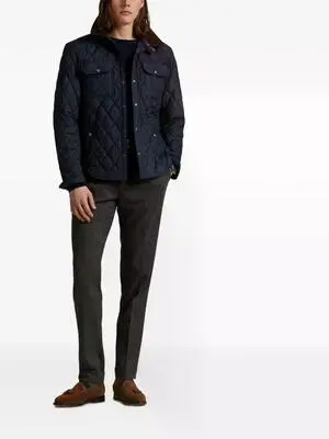 Polo Ralph Lauren Corduroy-collar Quilted Jacket