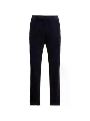 Polo Ralph Lauren Stretch-corduroy Tailored Trousers - Blue