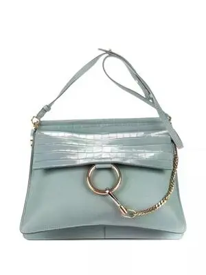 Chloé Chloé Medium Faye Cross Body Bag Blue