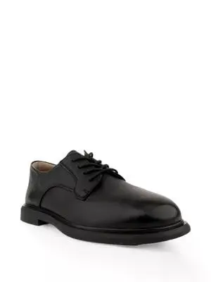 LINDA BAUMANN Grainy-leather Lace-up Shoes