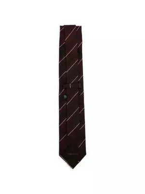 TOM FORD Diagonal-stripe Silk Tie