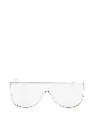 Alaïa Oversized-frame Sunglasses - Silver