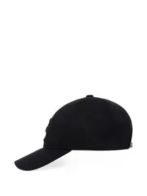 Sacai Embroidered-logo Wool-melton Cap