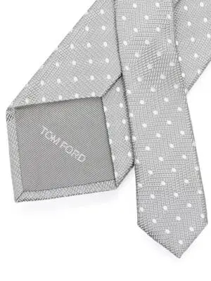 TOM FORD Polka-dot Silk Tie