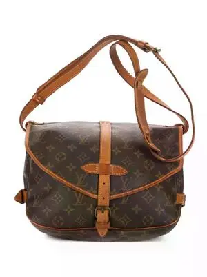 LOUIS VUITTON Saumur 25 Shoulder Bag - Brown