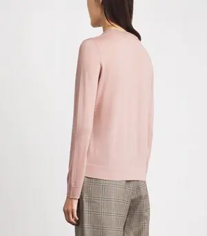 Max Mara Virgin Wool Crew-neck Sweater