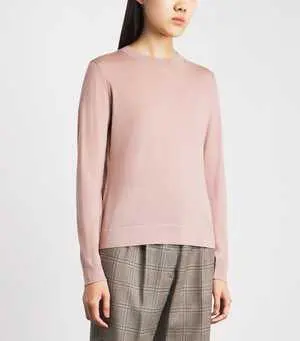 Max Mara Virgin Wool Crew Neck Jumper