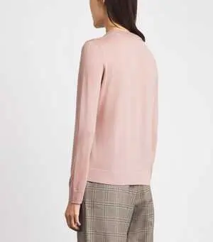 Max Mara Virgin Wool Crew Neck Jumper