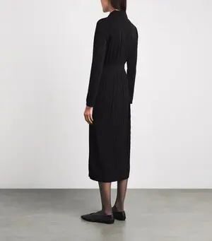 Max Mara Chiffon Shirt Midi Dress