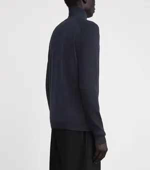 Sease Virgin Wool Quarter-zip Sweater